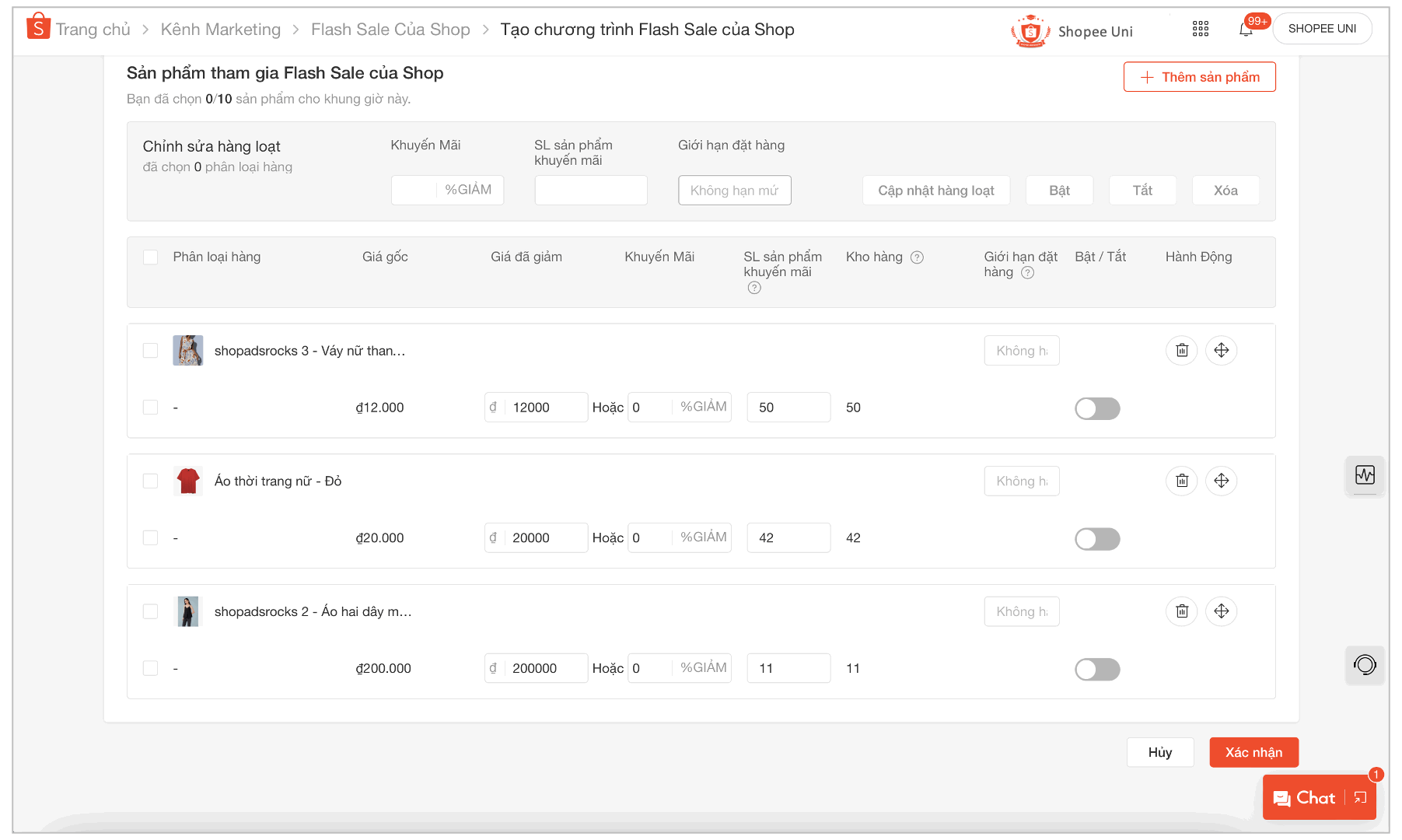 Cách tạo Flash Sale của Shop tại Shopee | Học viện Shopee - Shopee Uni ...