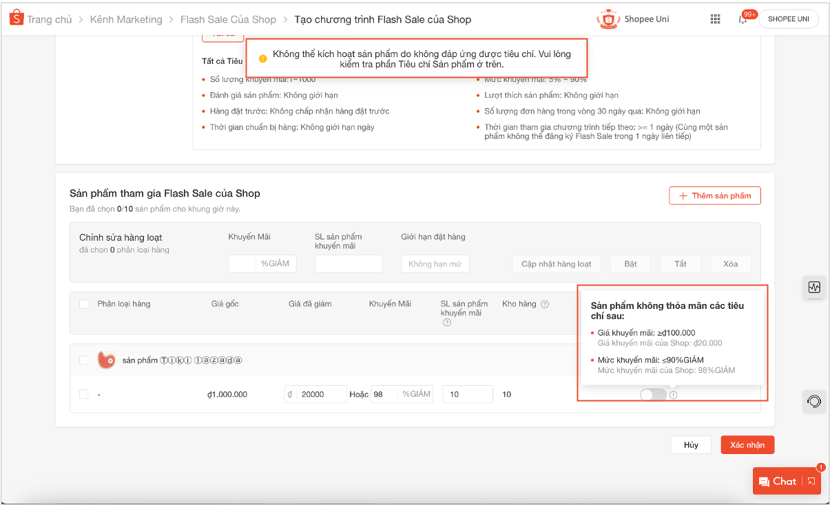 Cách tạo Flash Sale của Shop tại Shopee | Học viện Shopee - Shopee Uni ...