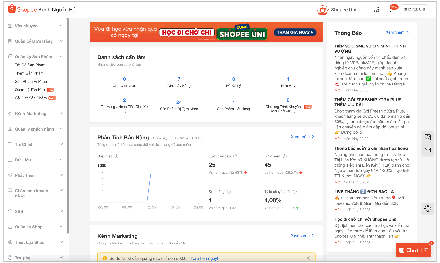 Hướng dẫn vận hành Kênh Shopee Xpress Instant chi tiết và dễ hiểu nhất ...